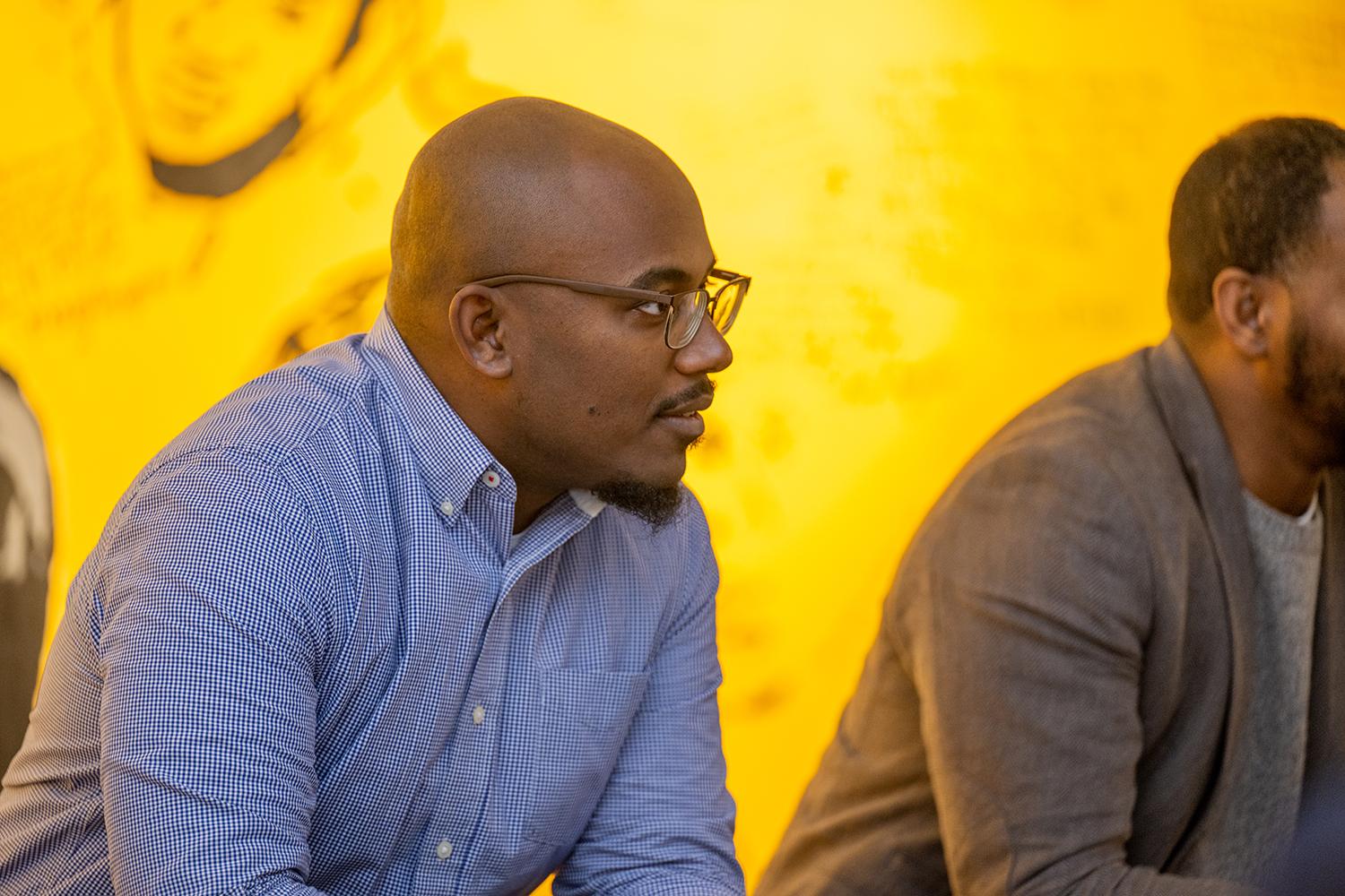 Alumnus shares his art with campus for Black History Month | Newsroom ...